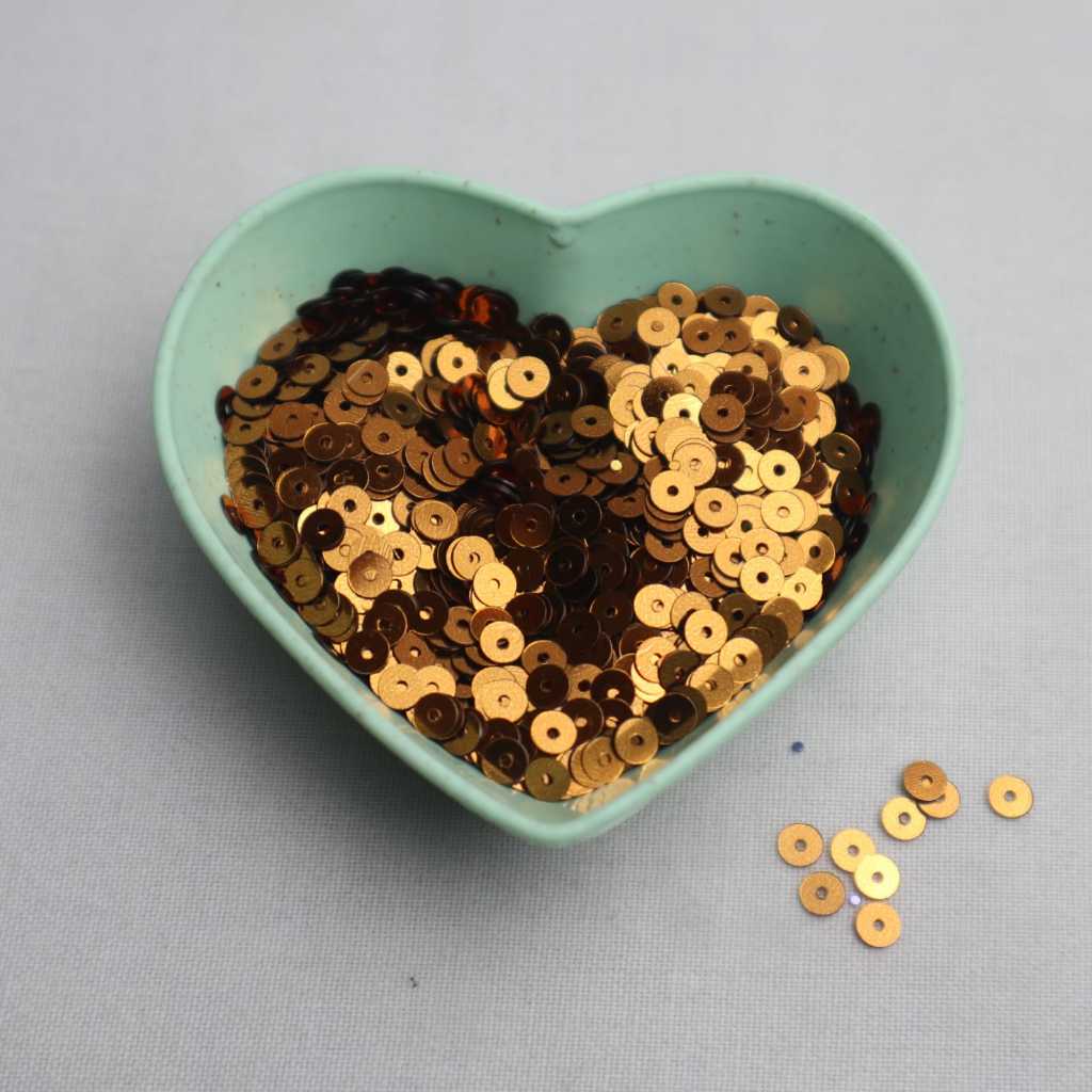 Jual Payet Piring Sequin 4mm / Ramboci 4mm (5Gram) | Shopee Indonesia