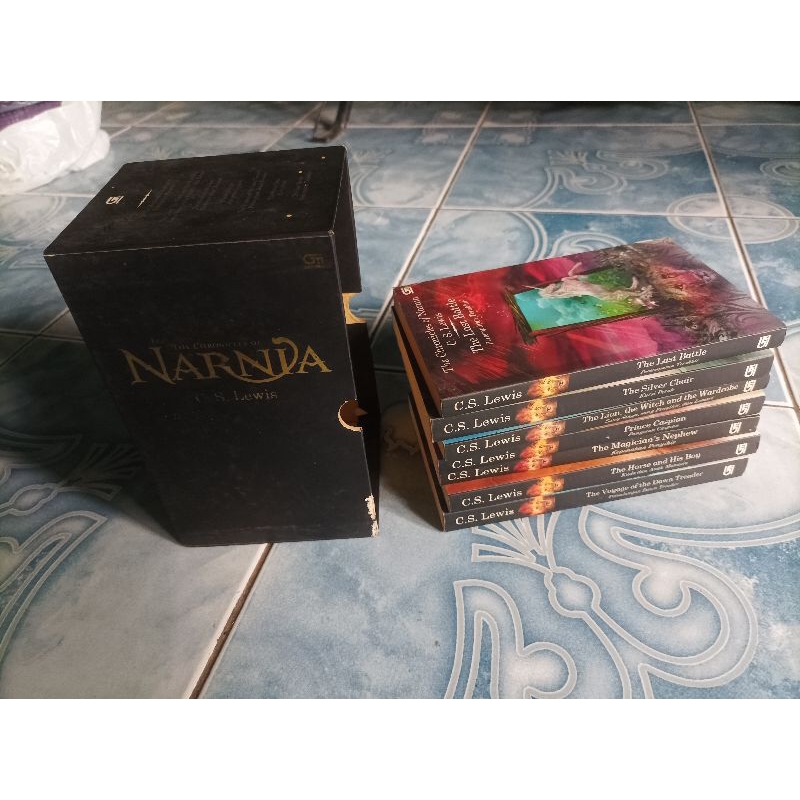 Jual Original Box Set Boxset Lengkap The Chronicles Chronicle of Narnia Bahasa Indonesia Jilid 1 ...