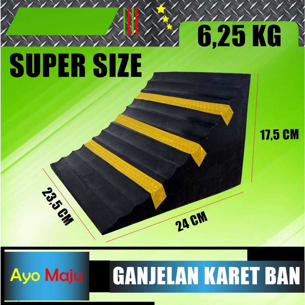 Jual Ganjelan Ban Truck Mobil Karet Ganjalan Ban Penahan Ban Mobil ...