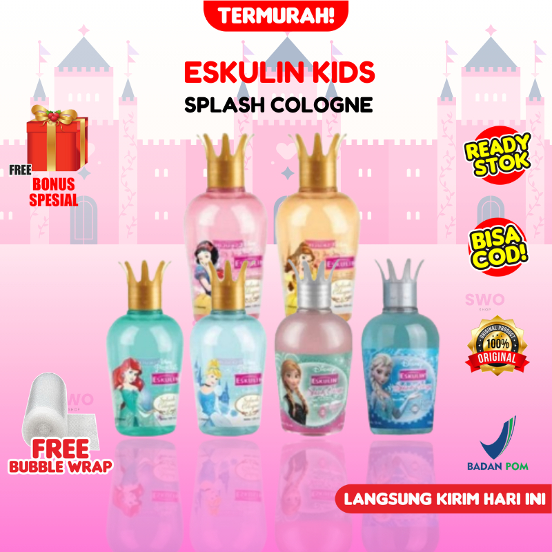 Jual Eskulin Kids Princess | SPLASH COLOGNE 60ML | Shopee Indonesia