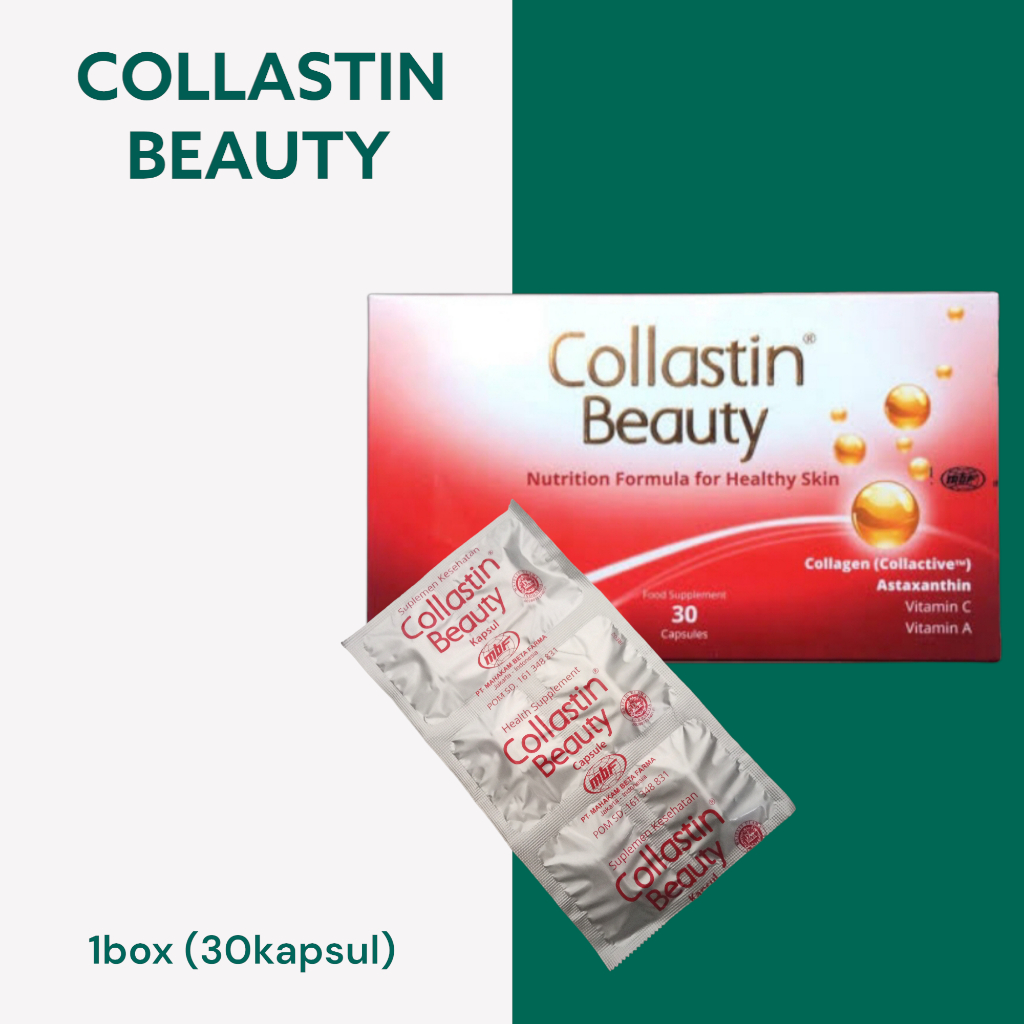 Jual COLLASTIN BEAUTY 1 STRIP (6 KAPSUL) | Shopee Indonesia