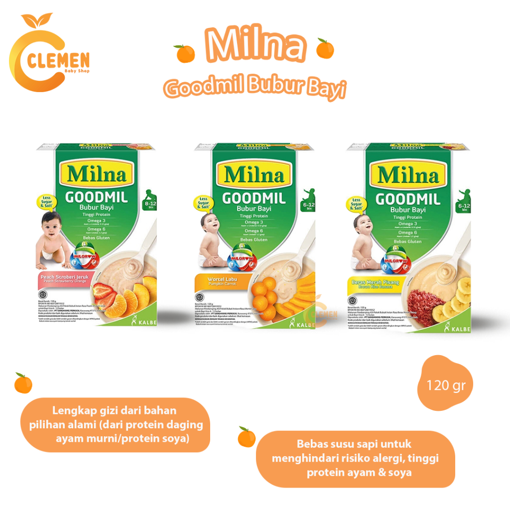 Jual Milna Goodmil (Bubur Bayi) | Shopee Indonesia