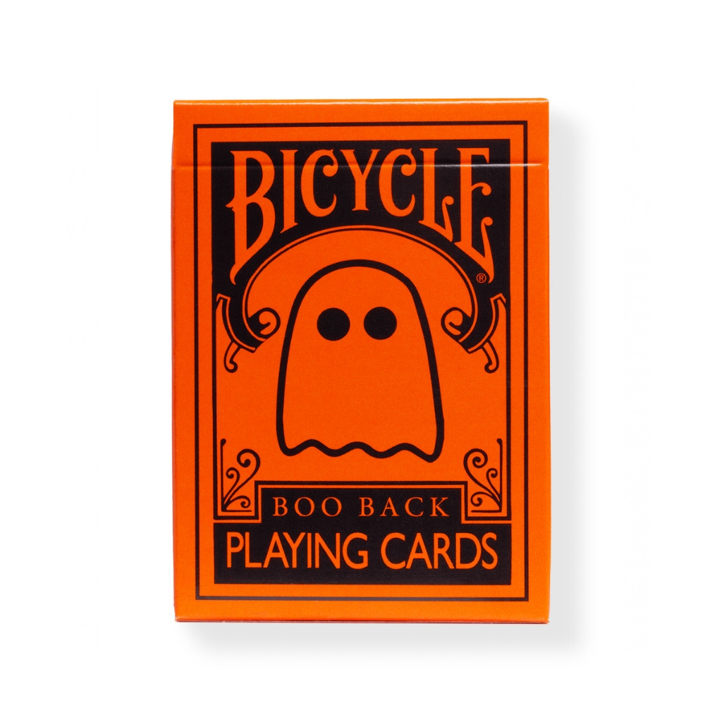 Jual Kartu Remi Import Bicycle Boo Back Orange (Playing Cards) | Shopee ...
