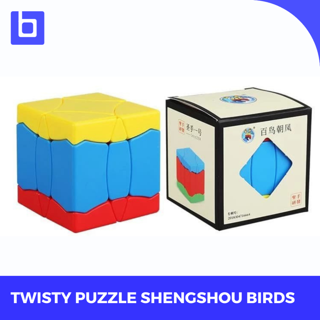 Jual Cube Shengshou - Birds Cube Twisty Puzzle - Stickerless Original | Shopee Indonesia