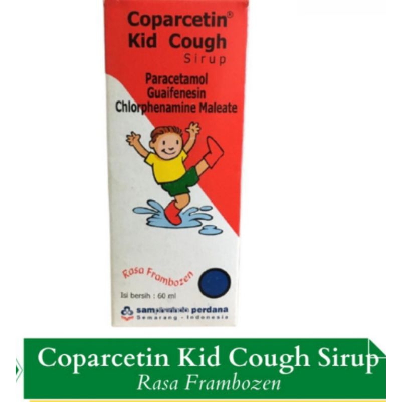 Jual COPARCETIN KID COUGH SIRUP ED 07-2026/HARGA PERBOTOL | Shopee ...