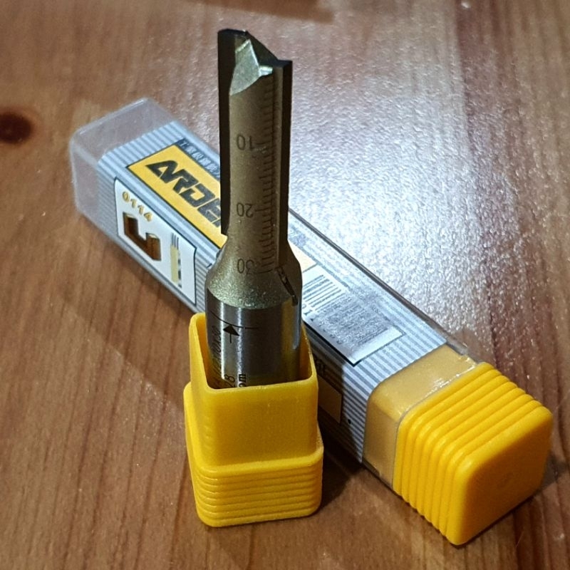 Jual Mata router Arden profil kayu lurus 10 mm dengan as 1/2 inch ...
