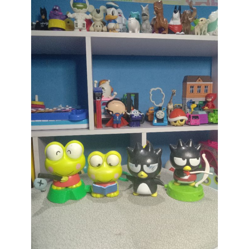 Jual Kero Keroppi Figure Happy Meals Mcdonalds Chaki Meals (4pcs 16k ...