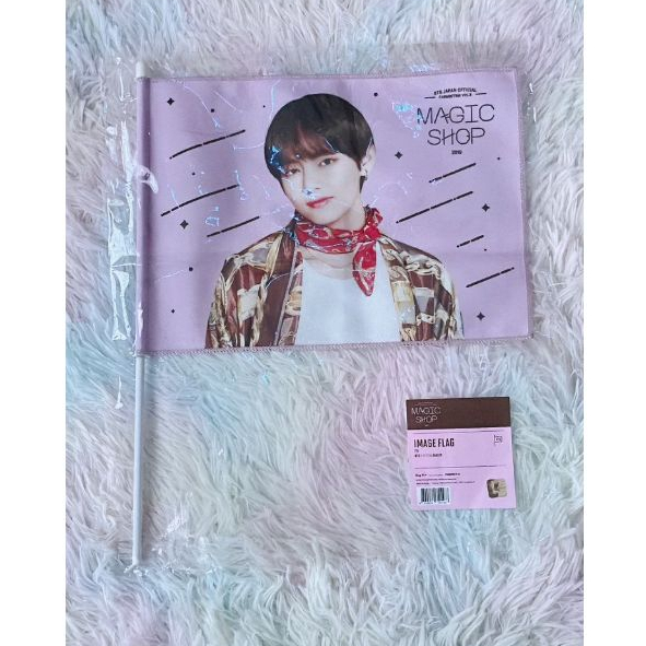 Jual BTS IMAGE FLAG MAGIC SHOP MUSTER JAPAN V OFFICIAL TAEHYUNG ...
