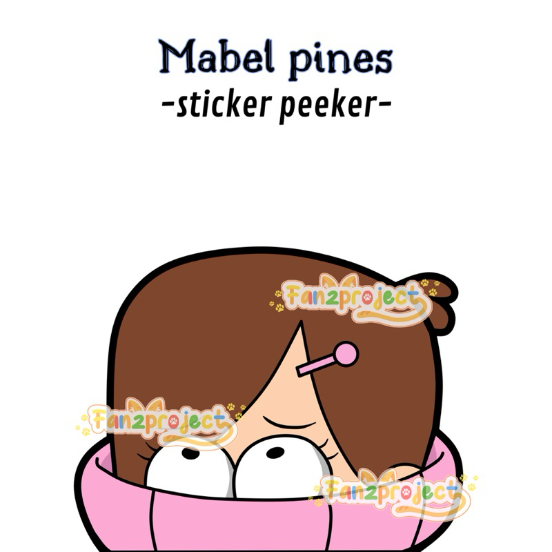 Jual STICKER INTIP MABEL PINES GRAVITY FALLS | Shopee Indonesia