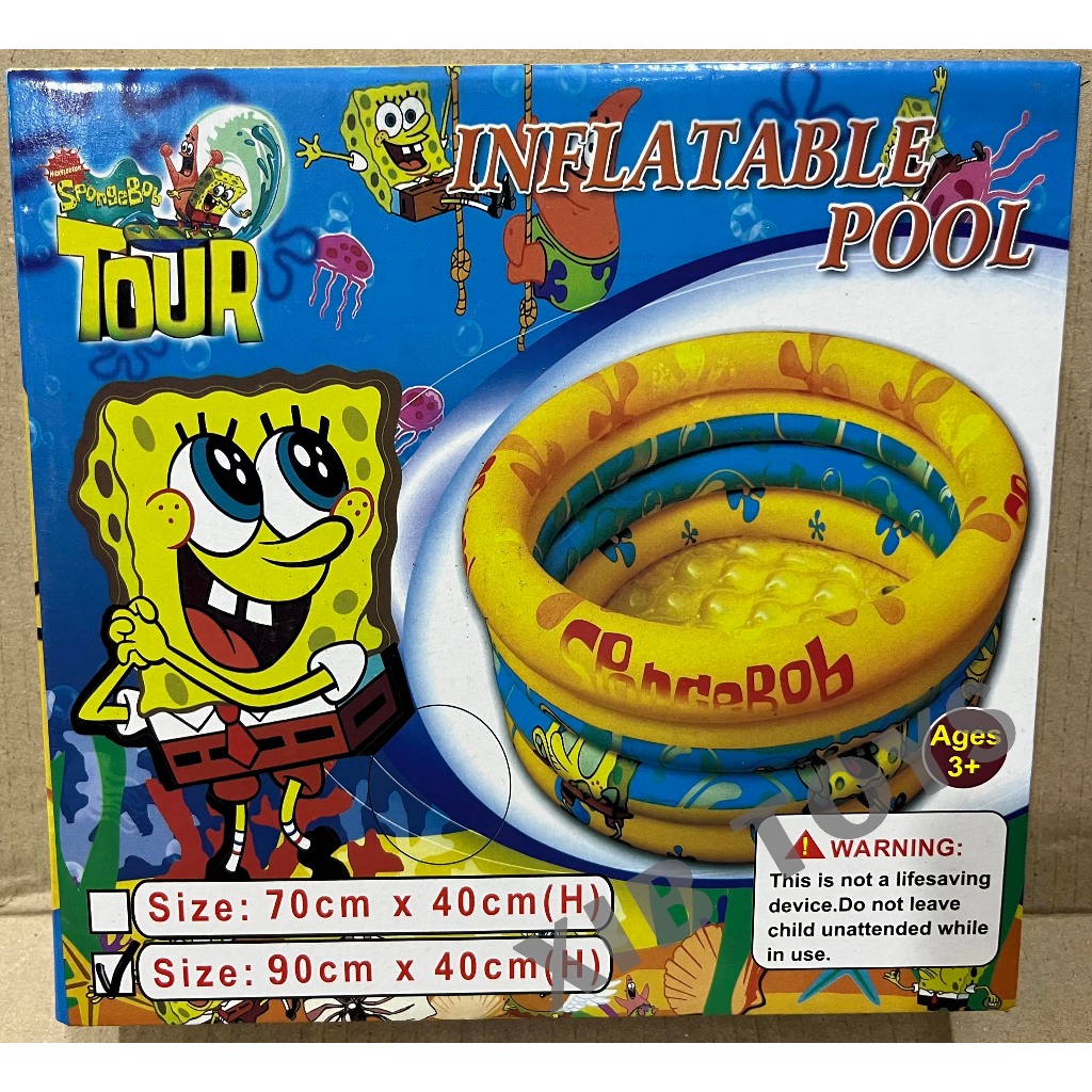 Jual Kolam Anak Inflatable Pool Character Bulat Thomas Frozen Hello ...