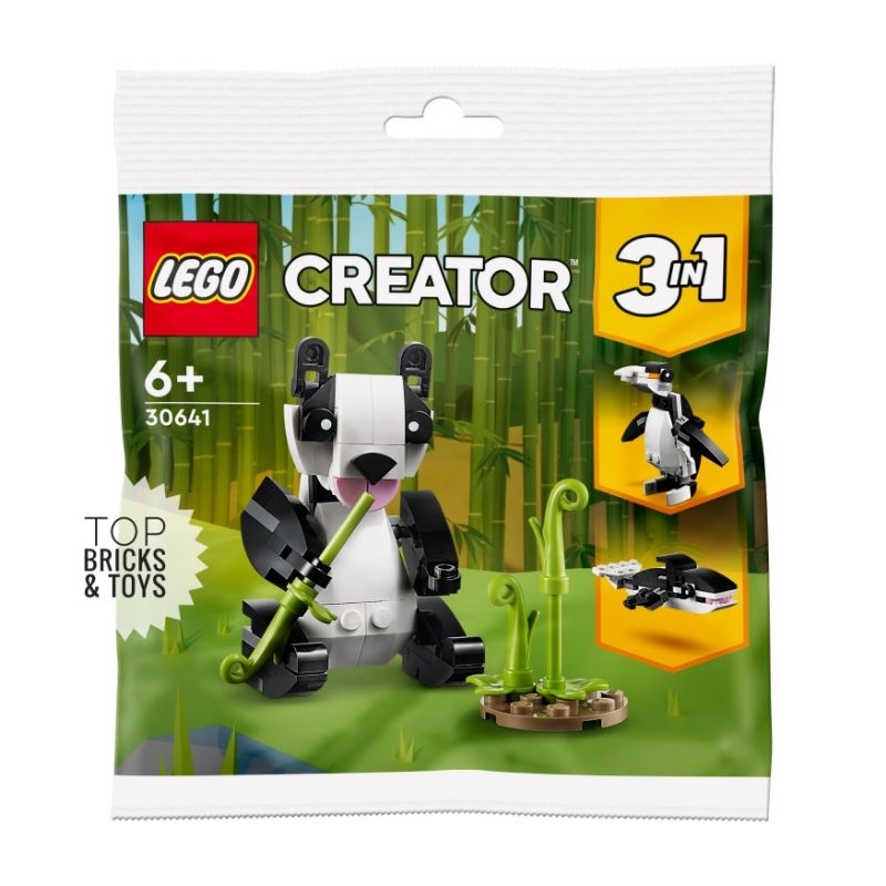 Jual LEGO Creator Polybag, Panda Bear (30641) | Shopee Indonesia