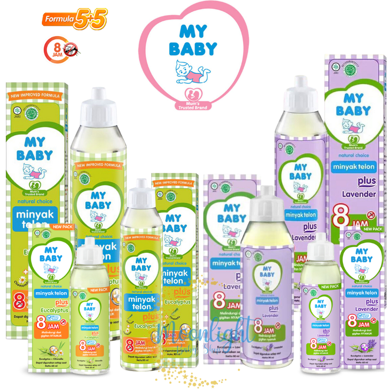 Jual MY BABY Minyak Telon Plus Eucalyptus Lavender - Minyak Bayi Anti ...