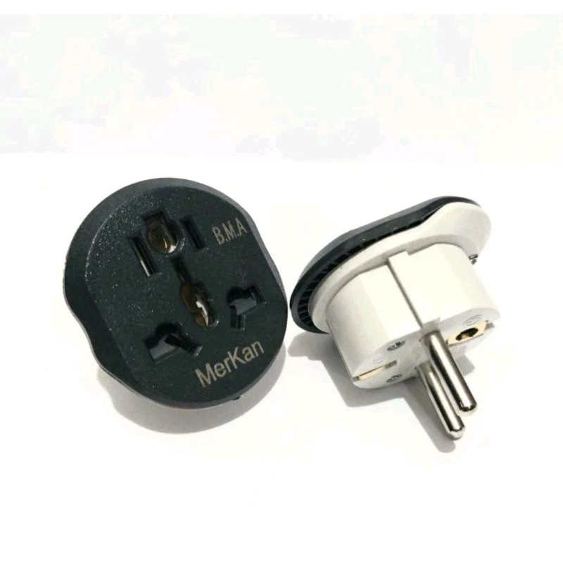 Jual OVER STEKER UNIVERSAL ABS SAMBUNGAN COLOKAN KAKI 3 TIGA KE KAKI 2 16A KT 168 | Shopee Indonesia