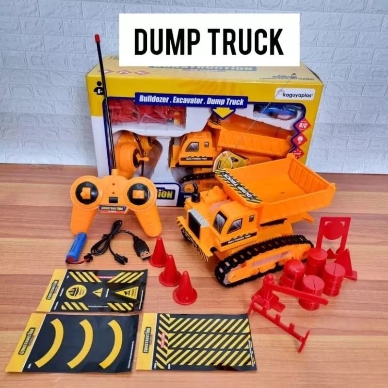 Jual Mainan Remote Control RC Excavator, RC Buldozer.. RC Dump Truk ...
