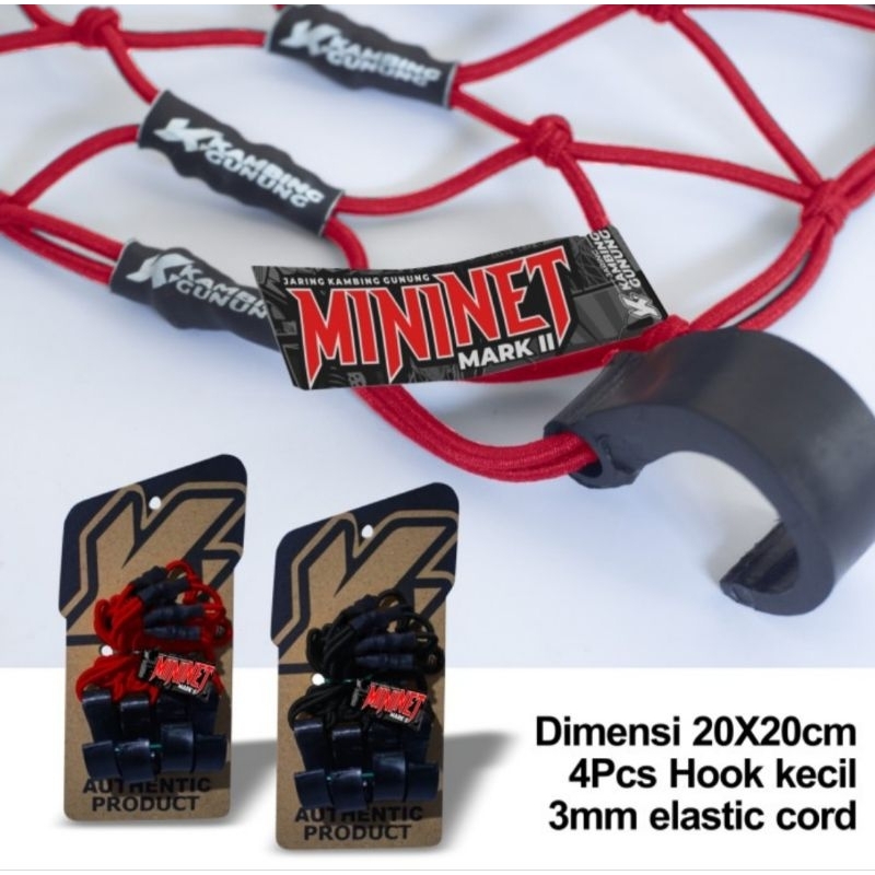 Jual JARING MOTOR PREMIUM JARING KAMBING GUNUNG MININET MARK II | Shopee Indonesia