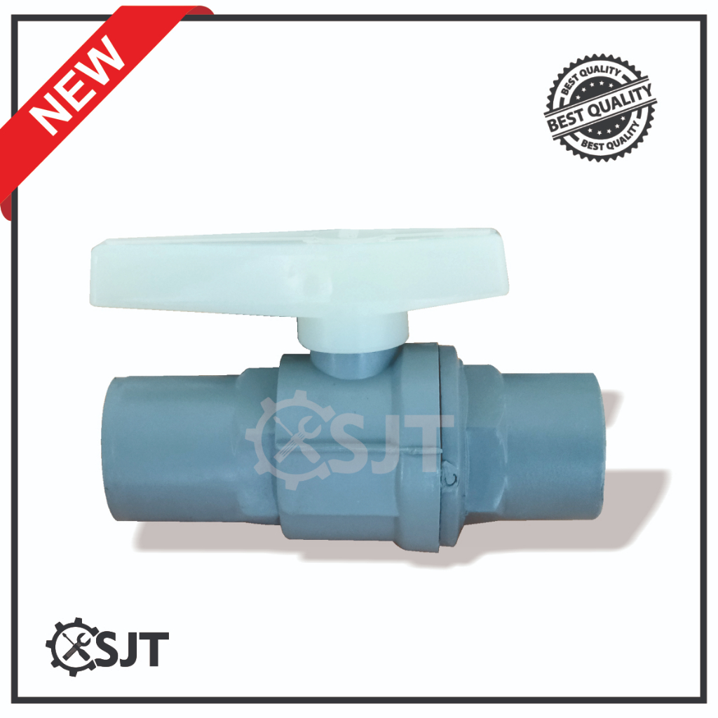 Jual Ball Valve PVC Ukuran 1/2" 3/4" 1" Inch / Stop Kran Jarum New HPP | Shopee Indonesia
