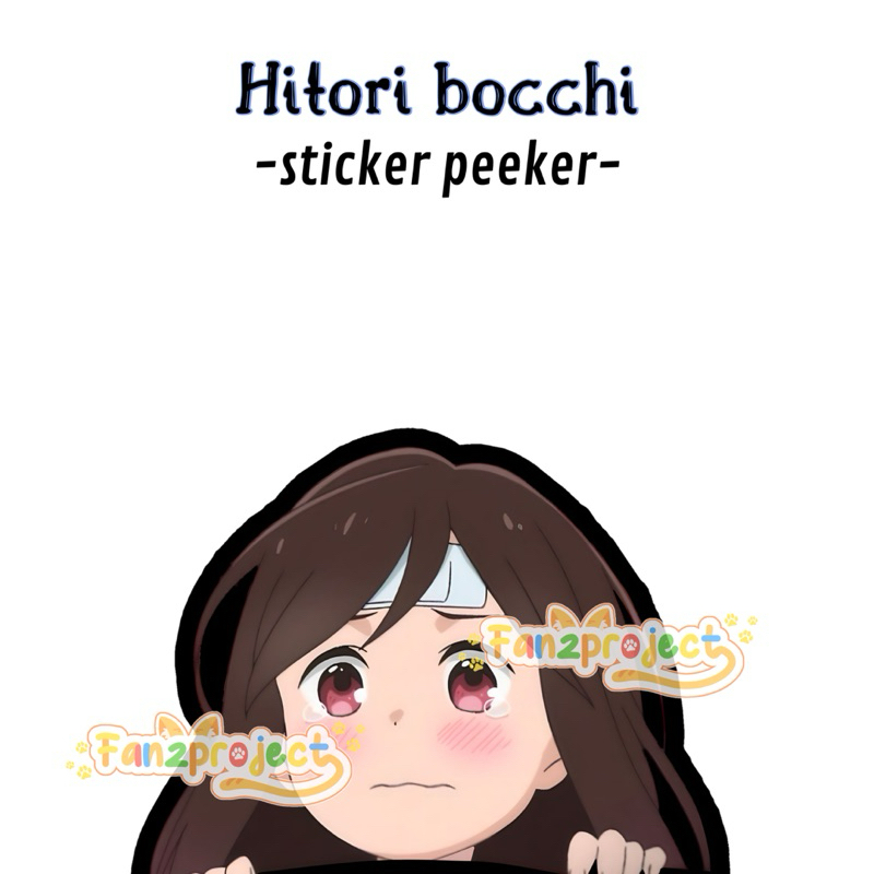 Jual STICKER INTIP ANIME HITORI BOCCHI (WATERPROOF) | Shopee Indonesia