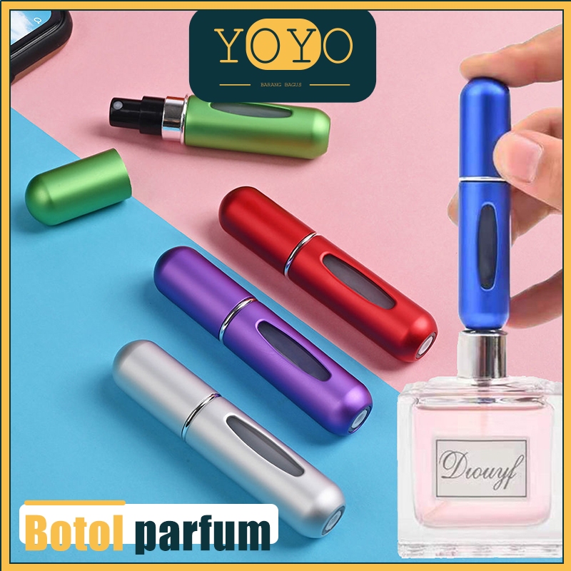 Jual Botol Parfum Mini 5ml Botol Isi Ulang Parfum Mini Botol Parfum ...