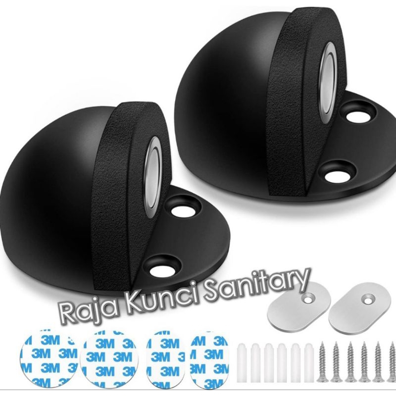 Jual Door Stop Pintu Stainless Hitam/Stopper Pintu/Ganjalan Pintu ...