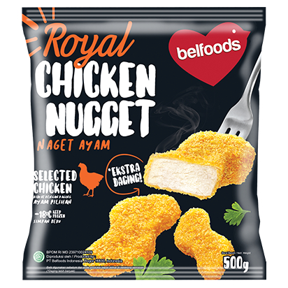 Jual Belfoods Royal Chicken Nugget “S” - Nuget Ayam Royal 500g | Shopee ...
