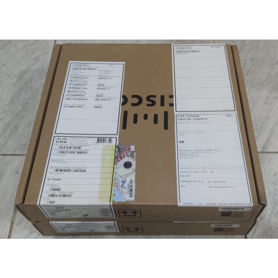 Jual Cisco C9200l Stack Kit 2x Catalyst 9200 Stack Module 1x 50cm Type