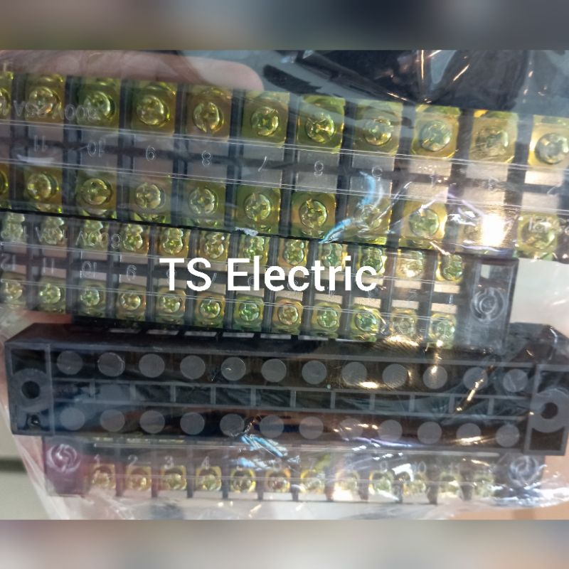 Jual terminal blok kaca TB-1512 12P 15A / terminal blok 15A | Shopee Indonesia