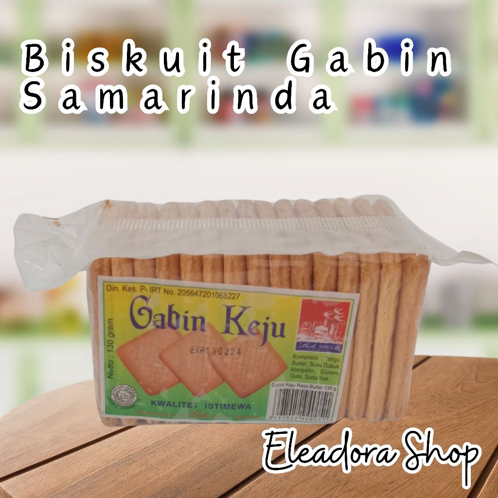 Jual Biskuit Gabin Lido Samarinda - Rasa Keju - Kemasan Kecil | Shopee ...