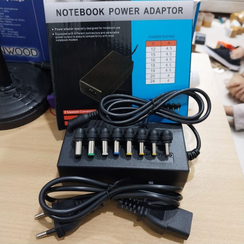 Jual Adaptor Laptoop Multi 12V-24V 120watt | Shopee Indonesia