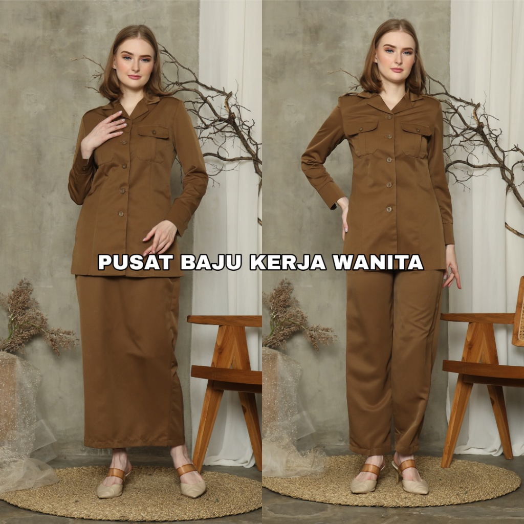 Jual Seragam pemda wanita / Baju pdh pemda / Baju dinas pemda pns ...