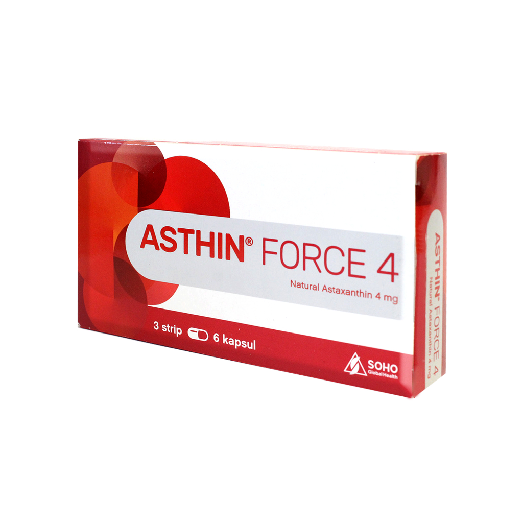 Jual Asthin Force 4 box isi 20 kapsul suplemen antioksidan dan menjaga ...