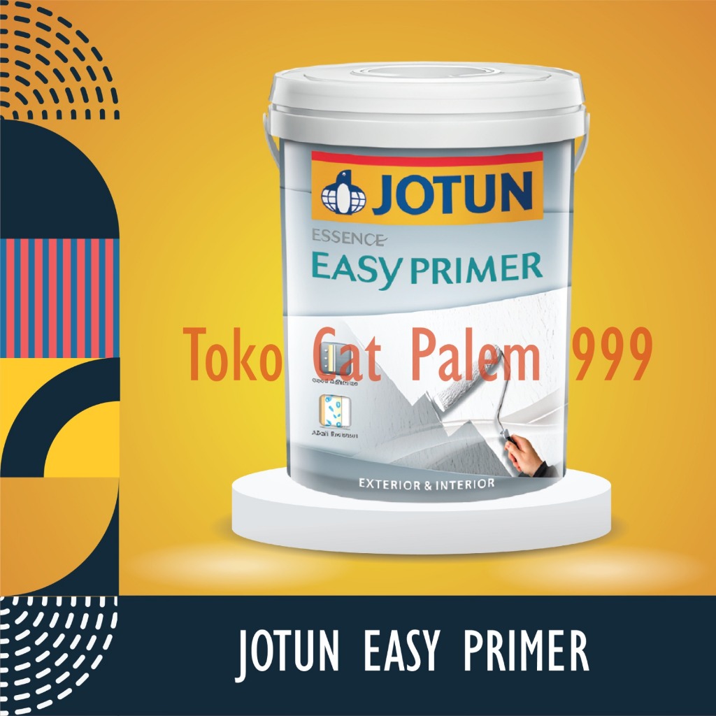 Jual CAT DASAR/PRIMER UNTUK TEMBOK JOTUN EASY PRIMER WARNA PUTIH /5 ...