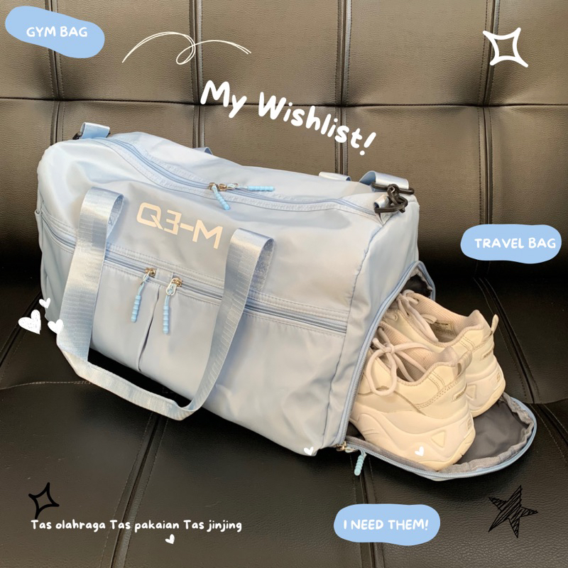 Jual Gezza Tas olahraga Tas Gym Tas travel Tas senam Tas renang Tas ...