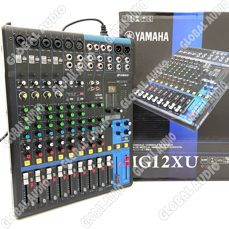 Jual Mixer Audio YAMAHA MG 12XU 12Channel Grade A Mixer Yamaha Mg12xu ...