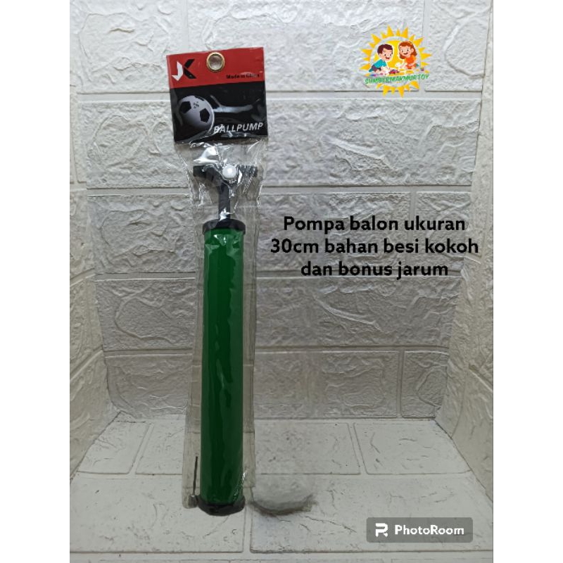 Jual pompa balon besi dengan jarum pemompa | Shopee Indonesia