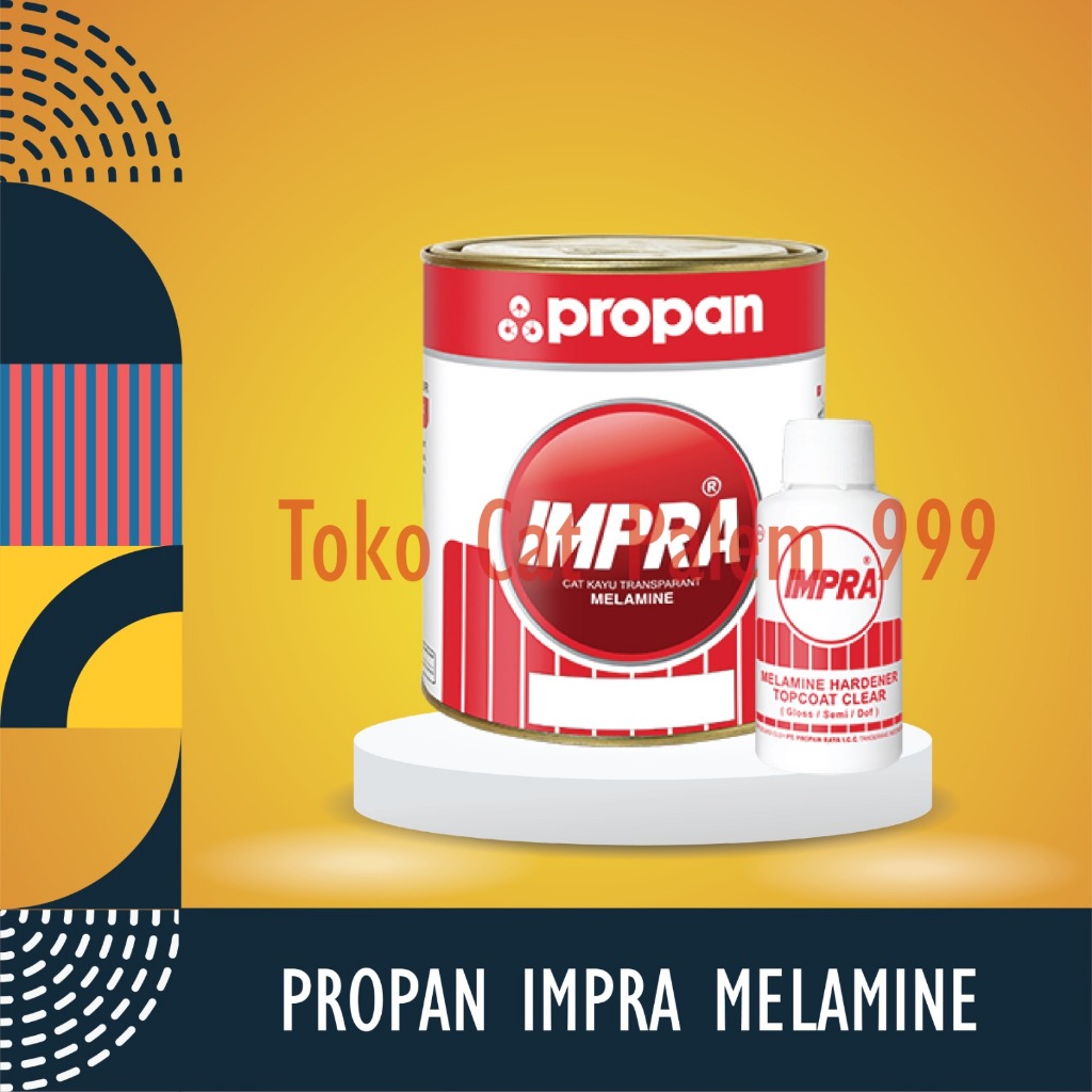 Jual PROPAN IMPRA MELAMIC SS CLEAR GLOSS, DOFF, SG 131 + HARDANER DAN ...