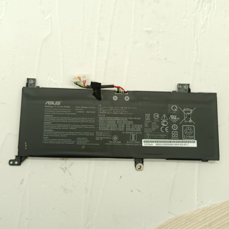 Jual Baterai Batrai Battery Batre Asus Vivobook A412 A412D A412F A409-X409 Original Ori | Shopee ...