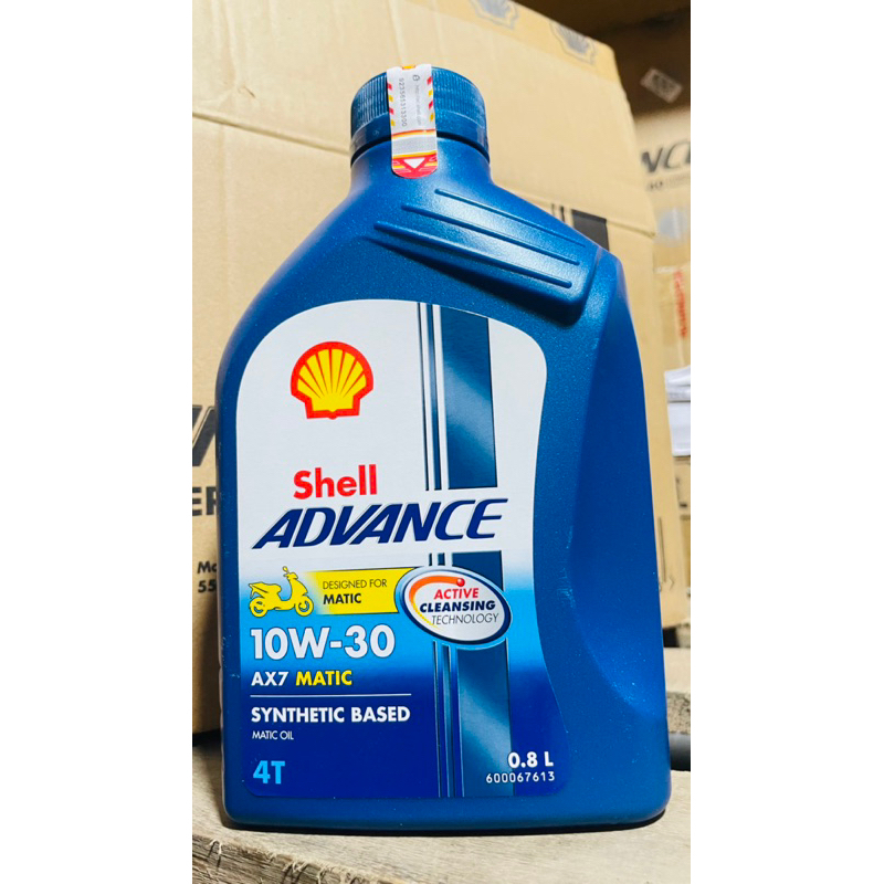 Jual Oli Mesin 100% Original SHELL ADVANCE SCOOTER AX7 MATIC [ 10W-30 ...
