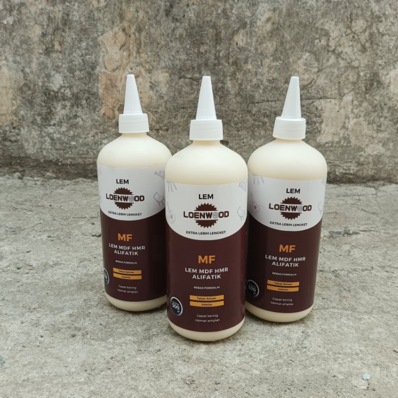 Jual Lem Mdf Molding Lem Kayu Mdf Loenwood 500gr | Shopee Indonesia