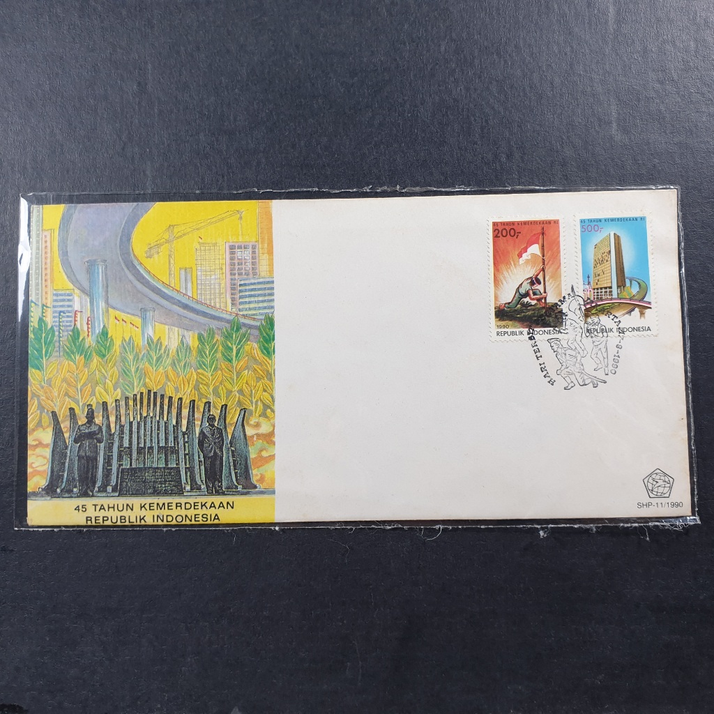 Jual Perangko SHP 45 Tahun Kemerdekaan Republik Indonesia Tahun 1990 ...