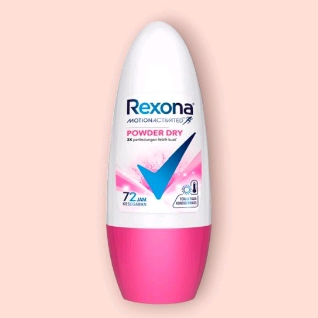 Jual Rexona Deodorant Roll On Powder Dry 45 ml | Shopee Indonesia