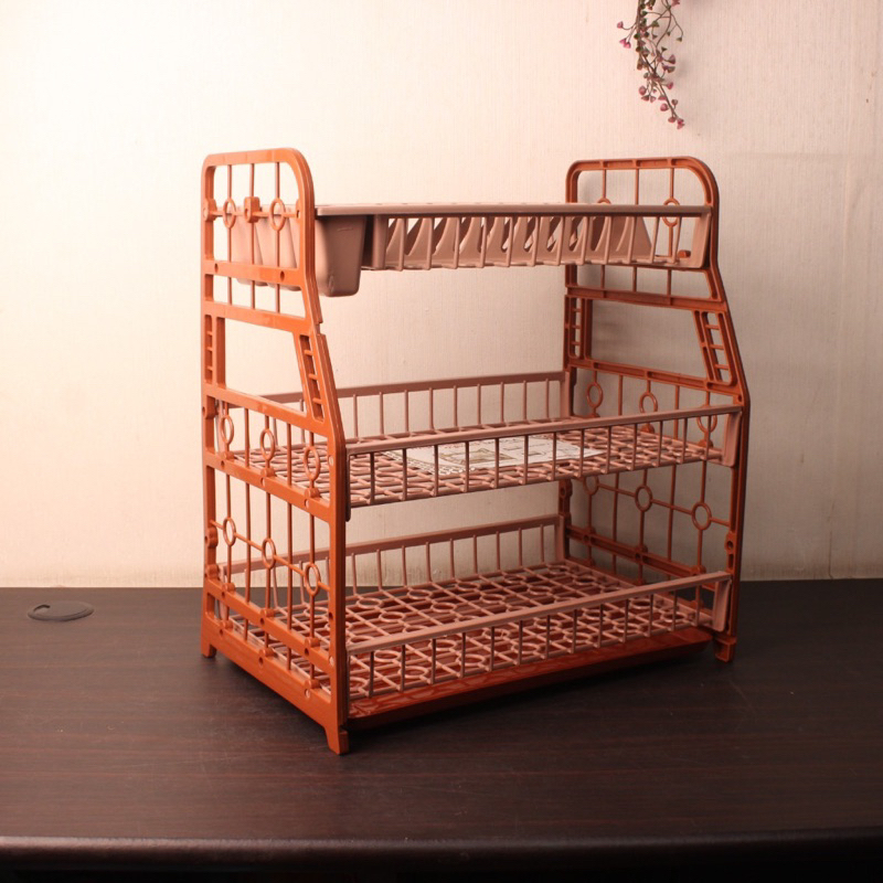 Jual RAK PIRING MONACO SS 2 SS3 MOCCA PACIFIC | Shopee Indonesia