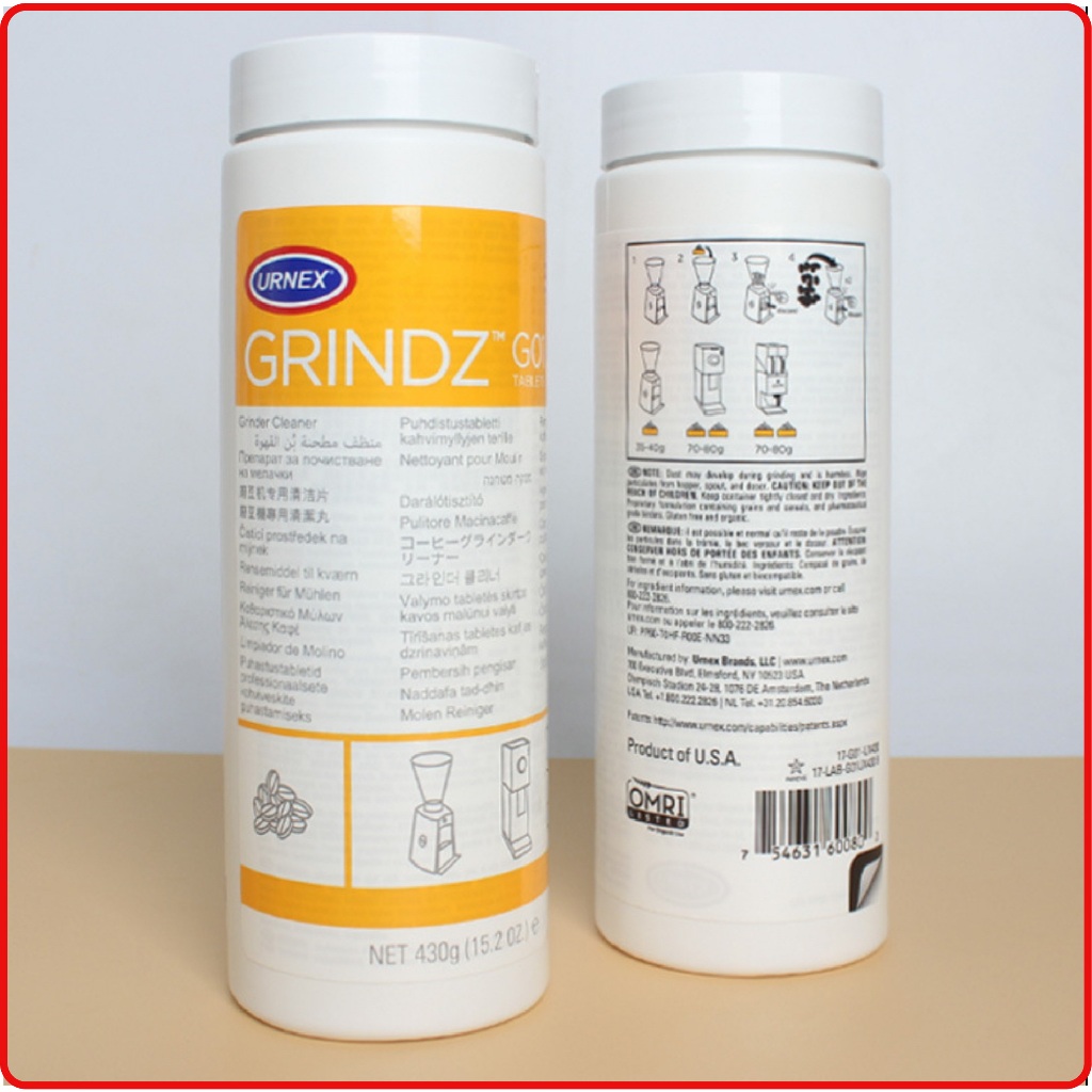 Jual Urnex Grindz Grinder Cleaner tablet Tablet pembersih Grinder Kopi ...