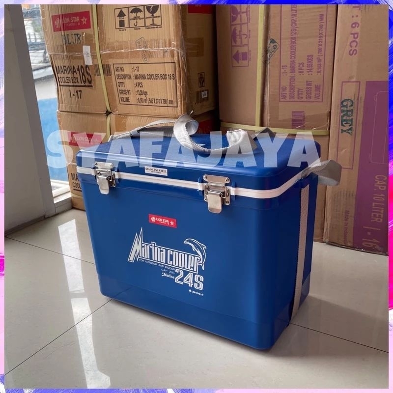 Jual Lion Star Marina Cooler Box 6s , 12s , 18s , 24s , 35s Cool Box ...