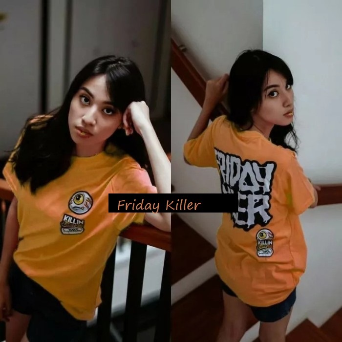 Jual FRIDAY KILLER Kaos Pria Wanita T-shit Distro Friday Killer ...