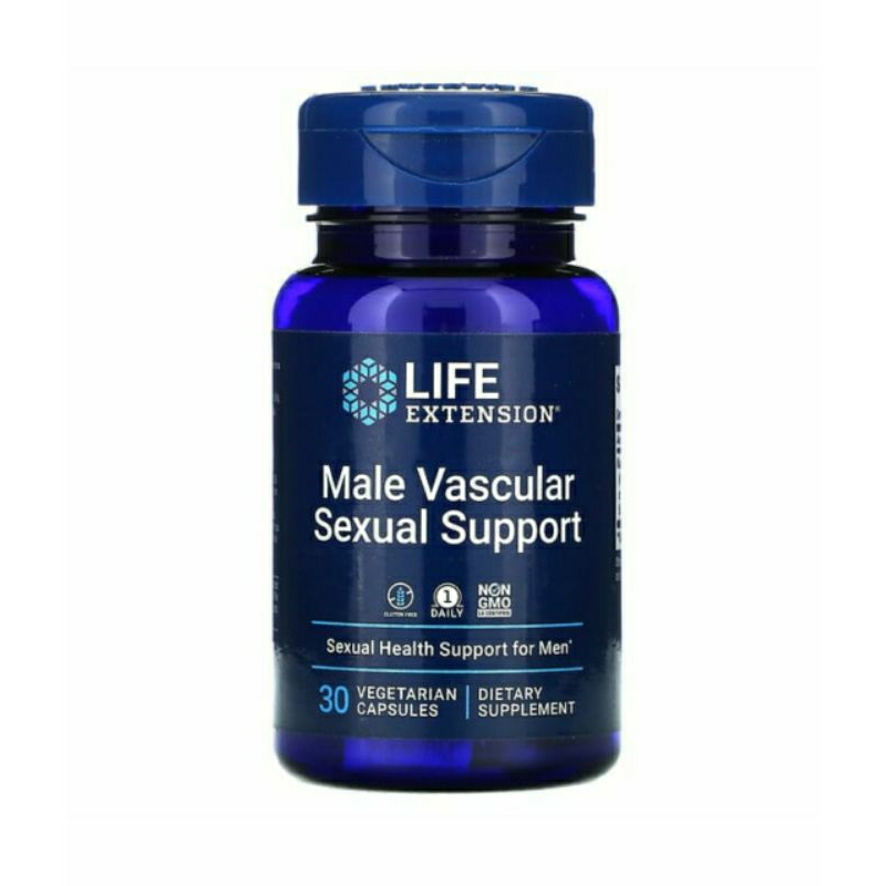 Jual Life Extension Male Vascular Sexual Support 30 Veg Caps Pendukung ...