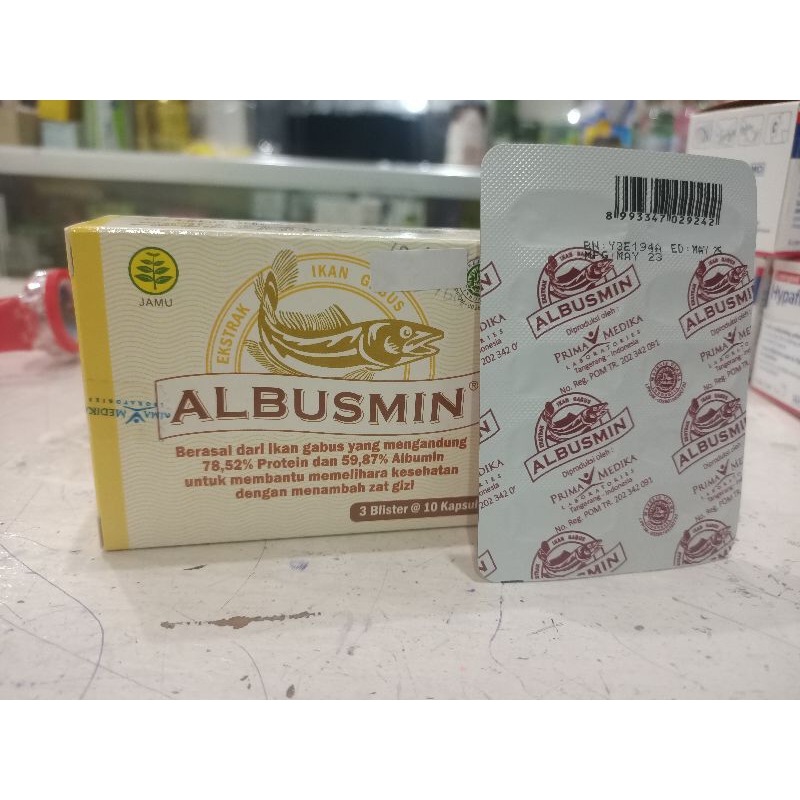 Jual Albusmin Kapsul (Dijual per Kapsul) | Shopee Indonesia