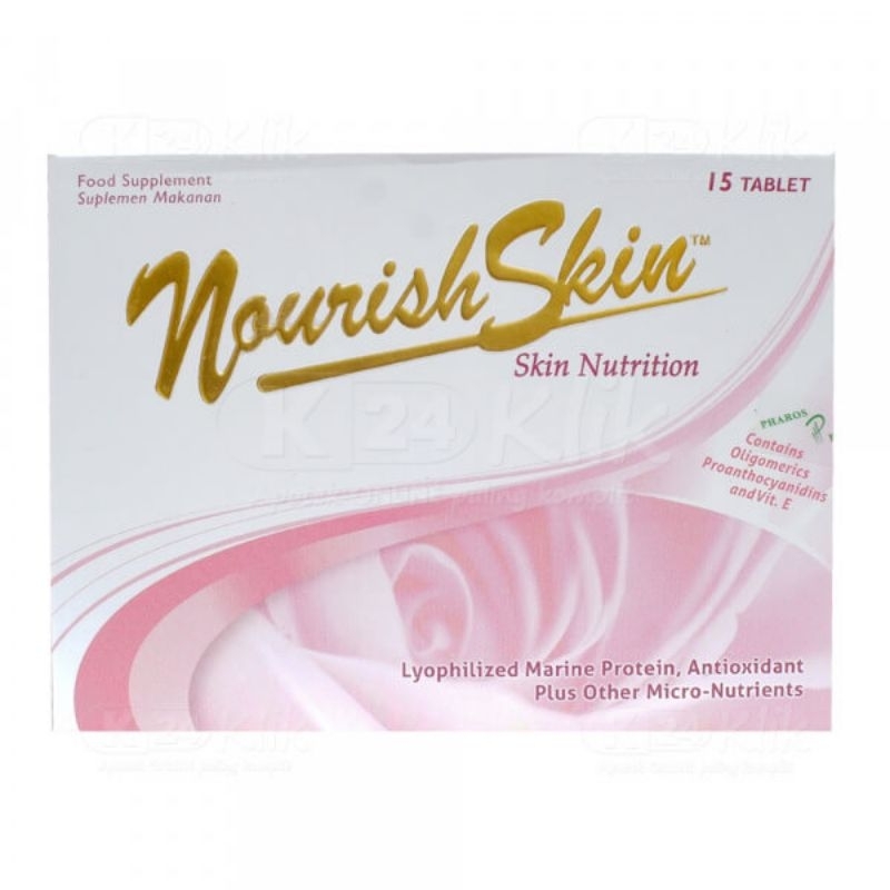 Jual Nourish Skin Tablet Isi 15 Tablet (per Dos) | Shopee Indonesia