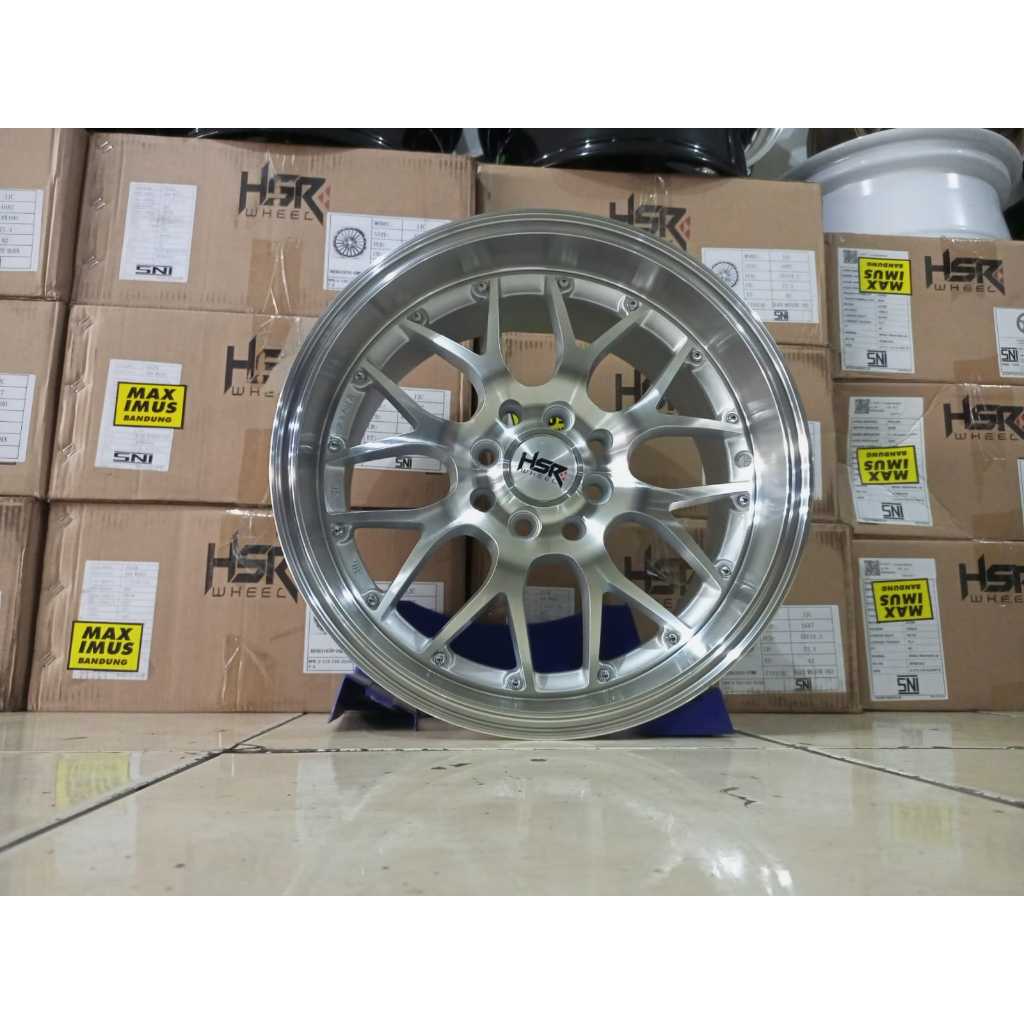 Jual velg hsr modeloita r16 l8 silver polis celong murah berkualitas ...