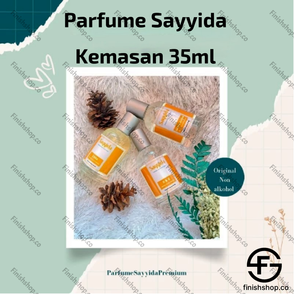 Jual PARFUME SAYYIDA 100% ORI ISI 35 ML Non alkohol tahan lama hingga ...