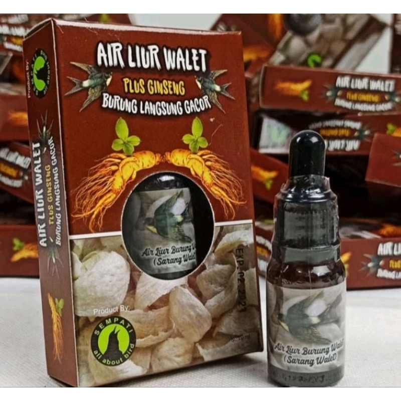 Jual Air Liur Sarang Walet Pengacor Burung Seketika Sempati | Shopee ...